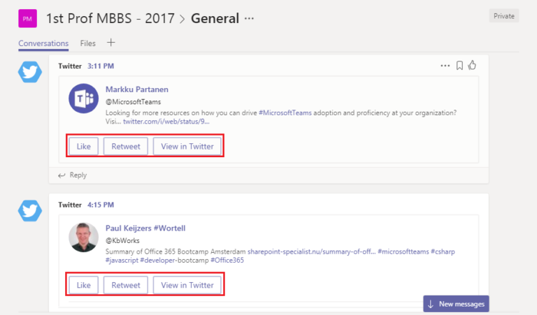 Office 365 Connectors for Microsoft Teams l SherWeb