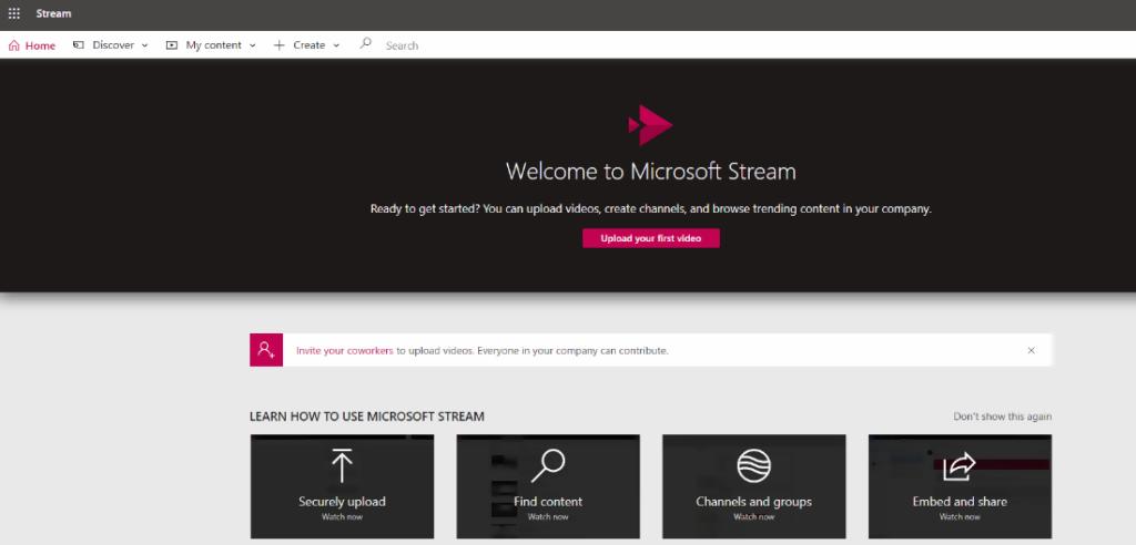 How to Use Microsoft Stream to Store all Your Video Content | SherWeb ...
