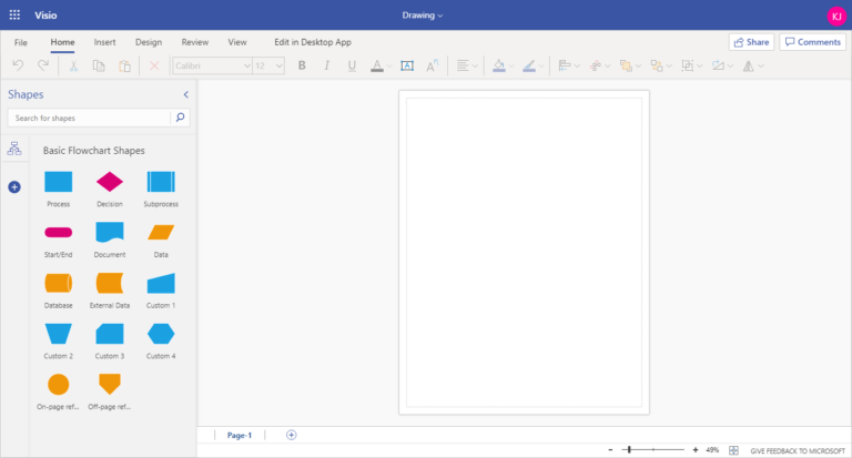 How to use Microsoft Visio Online | Sherweb