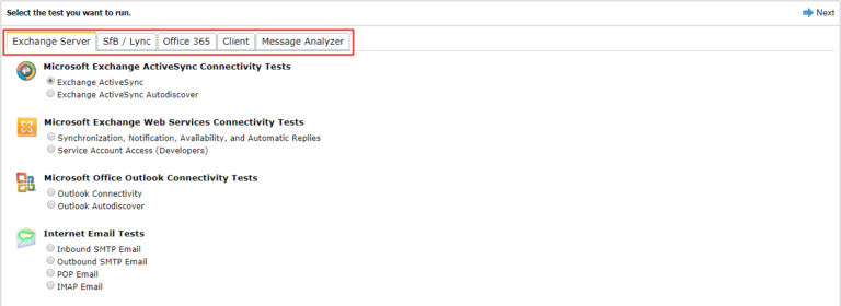 Understanding the Microsoft Connectivity Analyzer tool and how to use it