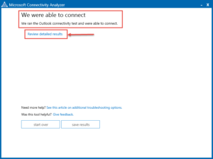 Understanding the Microsoft Connectivity Analyzer tool and how to use it