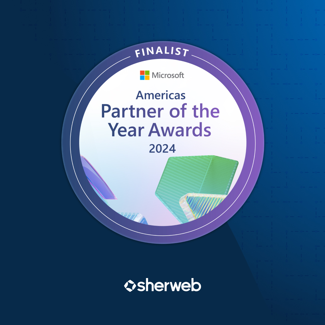Sherweb honored as a Finalist for Microsoft 2024 Americas Partner of the Year | Sherweb