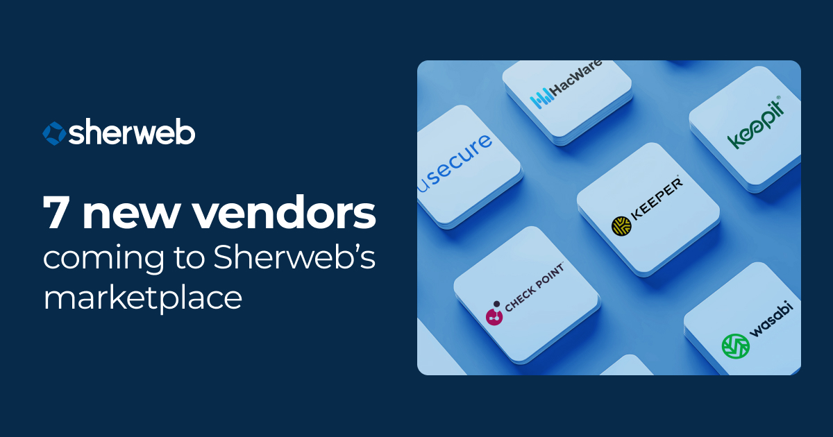 Sherweb announces seven new vendors signed to its cloud marketplace | Sherweb